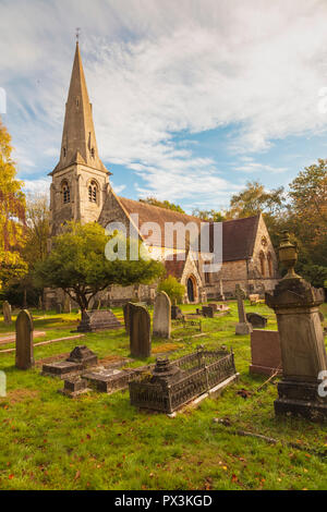 High Beach Church Epping Forest Essex Stock Photo - Alamy