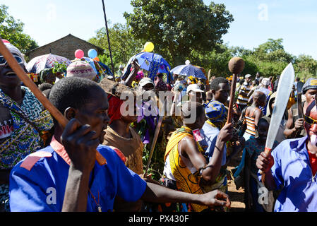 TANZANIA Mara, Tarime, village Masanga, region of the Kuria tribe who ...