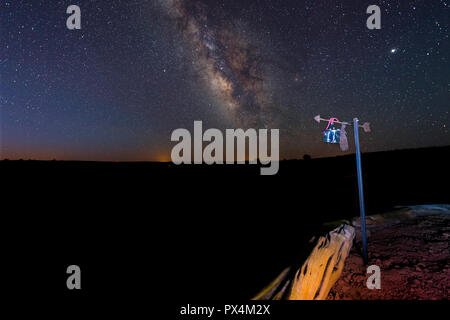 The spectacular display of the Milky Way in constellations Cassiopeia ...