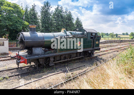 Steam trains and the ex-GWR Engine Shed at Shrewsbury Railway Station ...