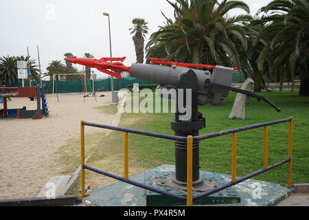 Norwegian harpoon, in front of Swakopmund Museum, Swakopmund, Republic ...