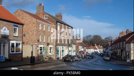 High Street, Boroughbridge, North Yorkshire Stock Photo - Alamy