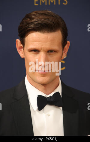 Matt Smith at the 70th Primetime Emmy Awards held at Microsoft Theatre ...