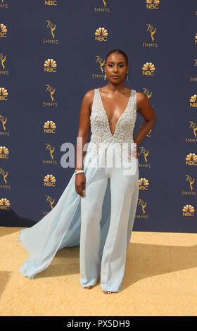 LOS ANGELES - SEP 17: Issa Rae at the 69th Primetime Emmy Awards ...