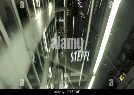 shopping center Steffl Vienna Stock Photo - Alamy