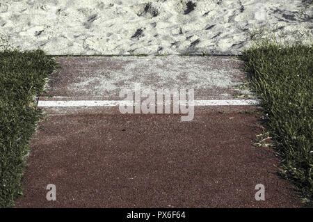 sport, athletics, long jump, scratch line Stock Photo - Alamy