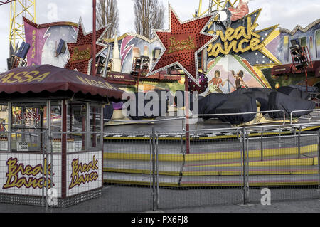 amusement park Prater Vienna, Breakdance Stock Photo - Alamy