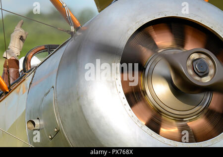 Sopwith Pup Rotary Engine and Propeller Detail Shuttleworth Collection ...