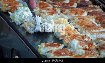 Kanom Babin Thai dessert style pancake made from coconut Stock Photo ...