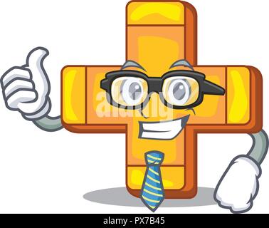 Successful cartoon plus sign logo concept health Stock Vector Image ...