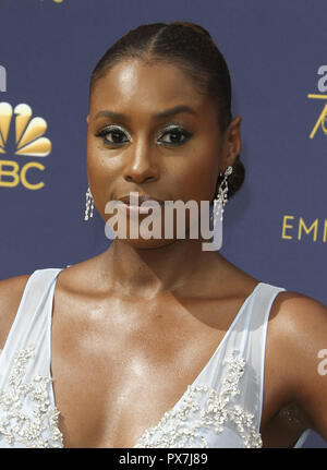 LOS ANGELES - SEP 17: Issa Rae at the 69th Primetime Emmy Awards ...
