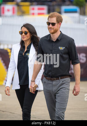 Meghan Markle, Duchess of Sussex at Jaguar Land Rover Driving Challange ...