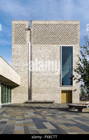 Exterior of Storey's Field Community Centre in Eddington, Cambridge ...