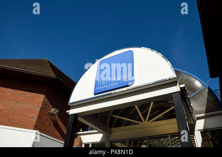 The Market shopping centre in Crewe UK Stock Photo - Alamy