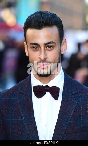 Fady Elsayed attending the BFI London Film Festival Awards, at ...