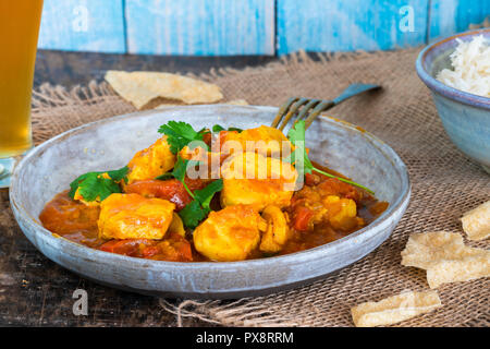 Fish Mappas - Keralan style coconut fish curry with rice. It's a ...