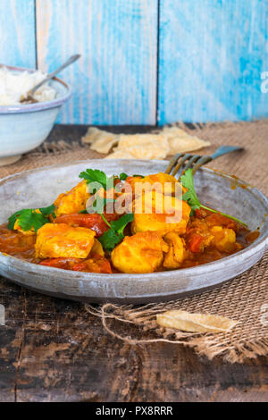 Fish Mappas - Keralan style coconut fish curry with rice. It's a ...