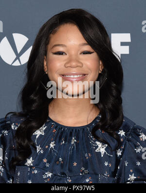 Storm Reid attends the 2018 GLSEN Respect Awards at the Beverly ...