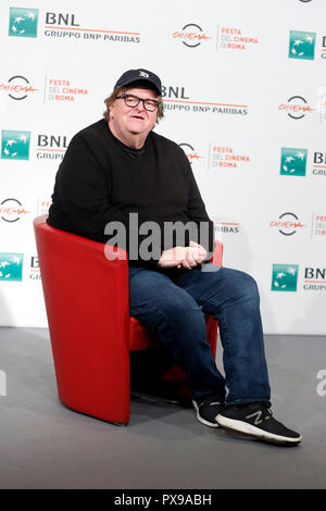 Michael Moore Rome October 20th 2018. Rome Film Fest 2018 Foto Samantha ...