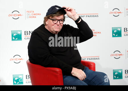 Michael Moore Rome October 20th 2018. Rome Film Fest 2018 Foto Samantha ...