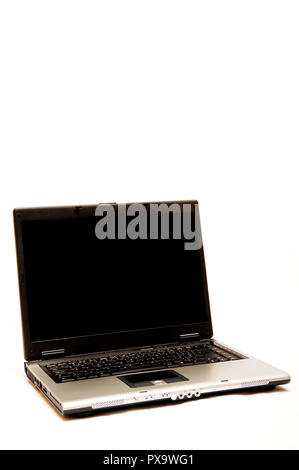 Blank screen computer isolated on white background high quality details ...