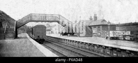 Wetherby Railway Station early 1900s Stock Photo - Alamy