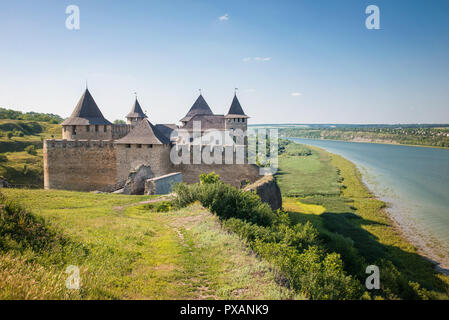 The Khotyn Fortress in Ukraine Stock Photo - Alamy