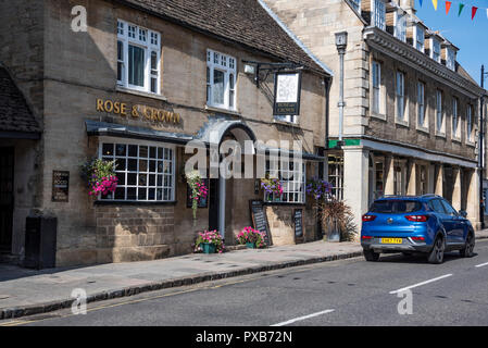 Market Place, Oundle. Northamptonshire. England. UK Stock Photo - Alamy
