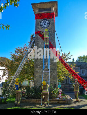 Nailsworth Gloucestershire UK. 21st Oct, 2018. Local Fire & Rescue ...