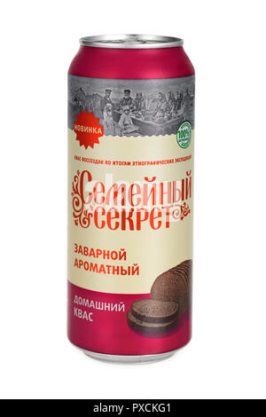 Russian kvass - traditional drink made of rye bread Stock Photo - Alamy