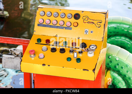 Control panel texture with lots of buttons Stock Photo - Alamy