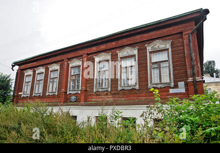 Traditional russian dacha house. Vladimir, Russia Stock Photo - Alamy