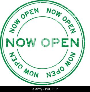 open stamp. open round grunge sign. open Stock Vector Image & Art - Alamy