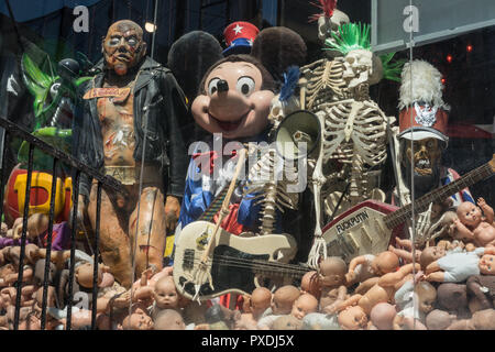 Search & Destroy Shop, Vintage Punk Rock Store, New York, USA Stock ...