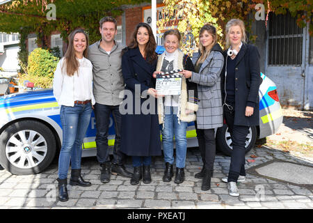 Bianca Hein (as chief detective Katharina Hahn) poses during the ...