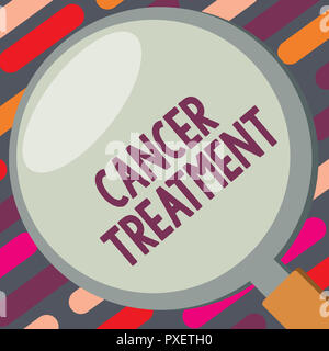 Text sign showing Cancer Treatment. Conceptual photo Use of surgery ...