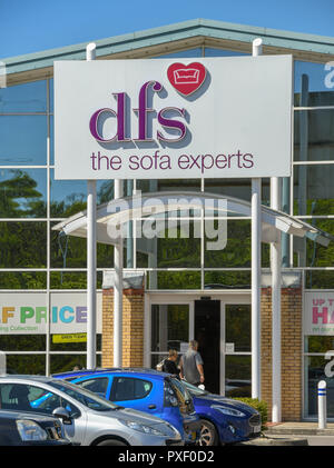 DFS retail unit shop entrance Stock Photo - Alamy