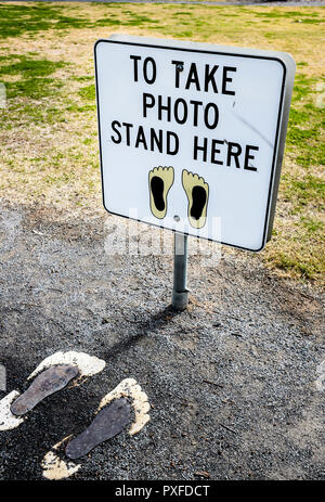 Take Photo Here Sign Stock Photo - Alamy