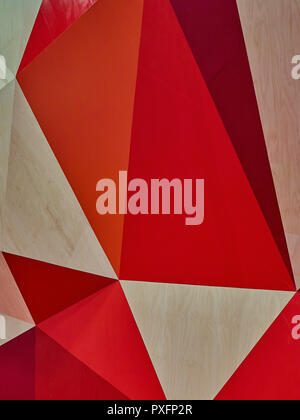 Main hall feature wall. Pridham Hall, Adelaide, Australia. Architect ...