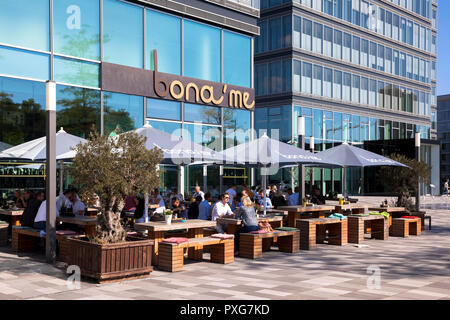 the restaurant bona´me at Kennedy square in the district Deutz, Cologne ...