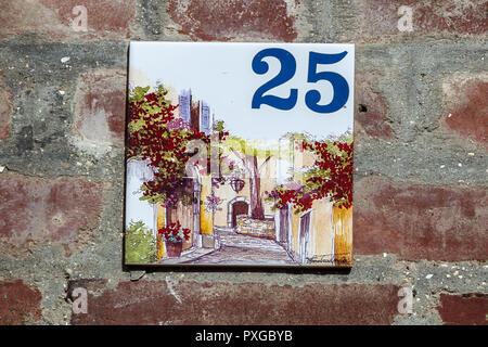 House numbers from France, Belguim, Sweden, Denmark, Finland and St ...