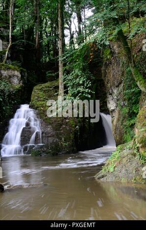 Ffynone Waterfall secluded waterfall said to be the entrance to the ...