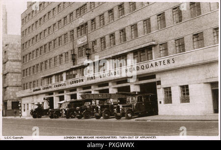 Lambeth, London Fire Brigade Headquarters drill tower Stock Photo - Alamy