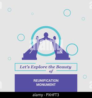 Reunification Monument YaoundÃ©, Cameroon monument landmark brochure ...