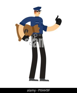 Stop Corruption, refusing to take bribery money concept.flat vector ...