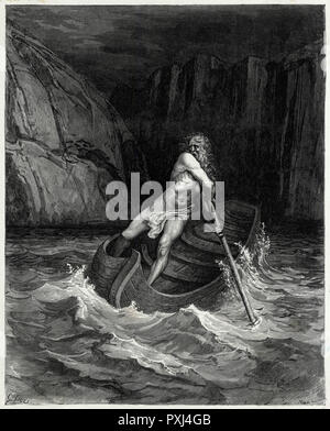 Charon by Dore Stock Photo - Alamy