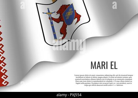 Flag of Mari El - Vector illustration Stock Vector Image & Art - Alamy