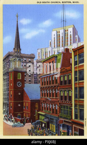 Old South Church, Boston, Massachusetts, USA Stock Photo - Alamy