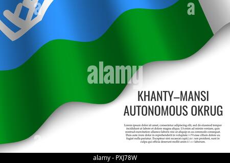 Emblem of Khanty Mansi Autonomous Okrug Yugra, province of Russia Stock ...