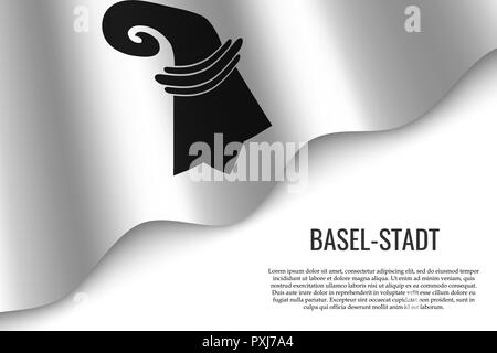 Emblem of Basel. City of Switzerland. Vector illustration Stock Vector ...